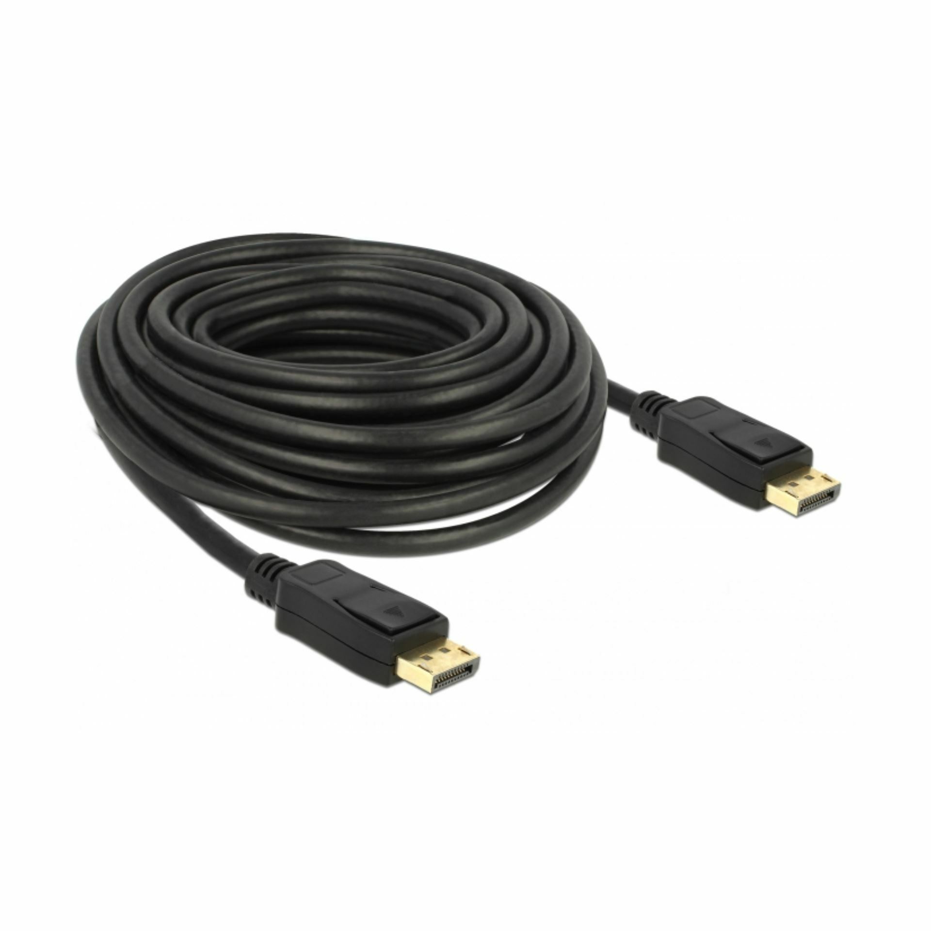 Delock kabel DisplayPort 10m 4K 60Hz 21,6Gb/s črn 84862 - TechTrade