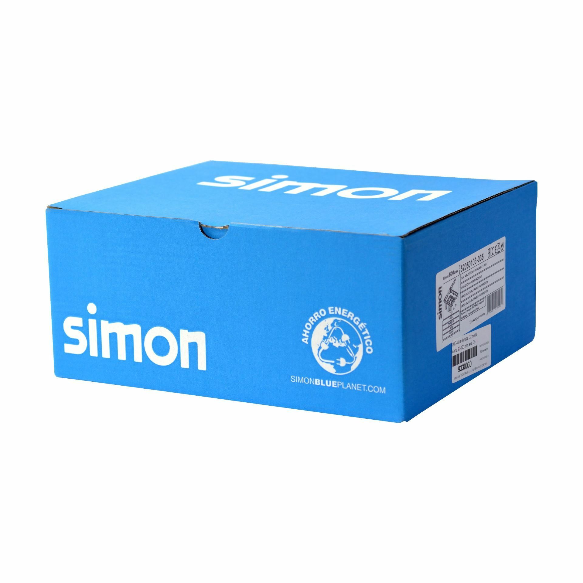 SIMC talna doza za 3x modul globina 90-120 mm, siva C5 - TechTrade