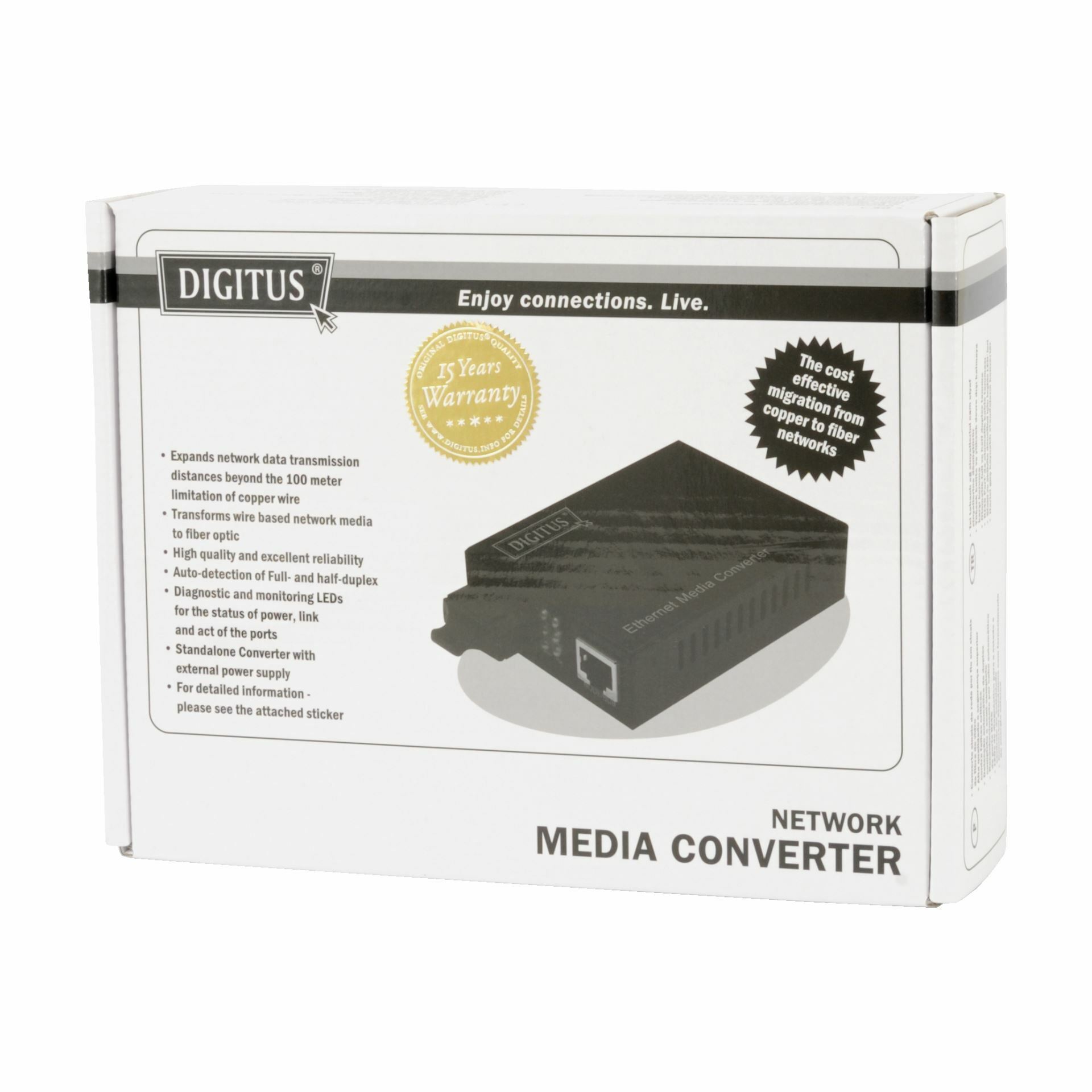 Digitus pretvornik FO-UTP 10/100 SC MM DN-82020-1 - TechTrade