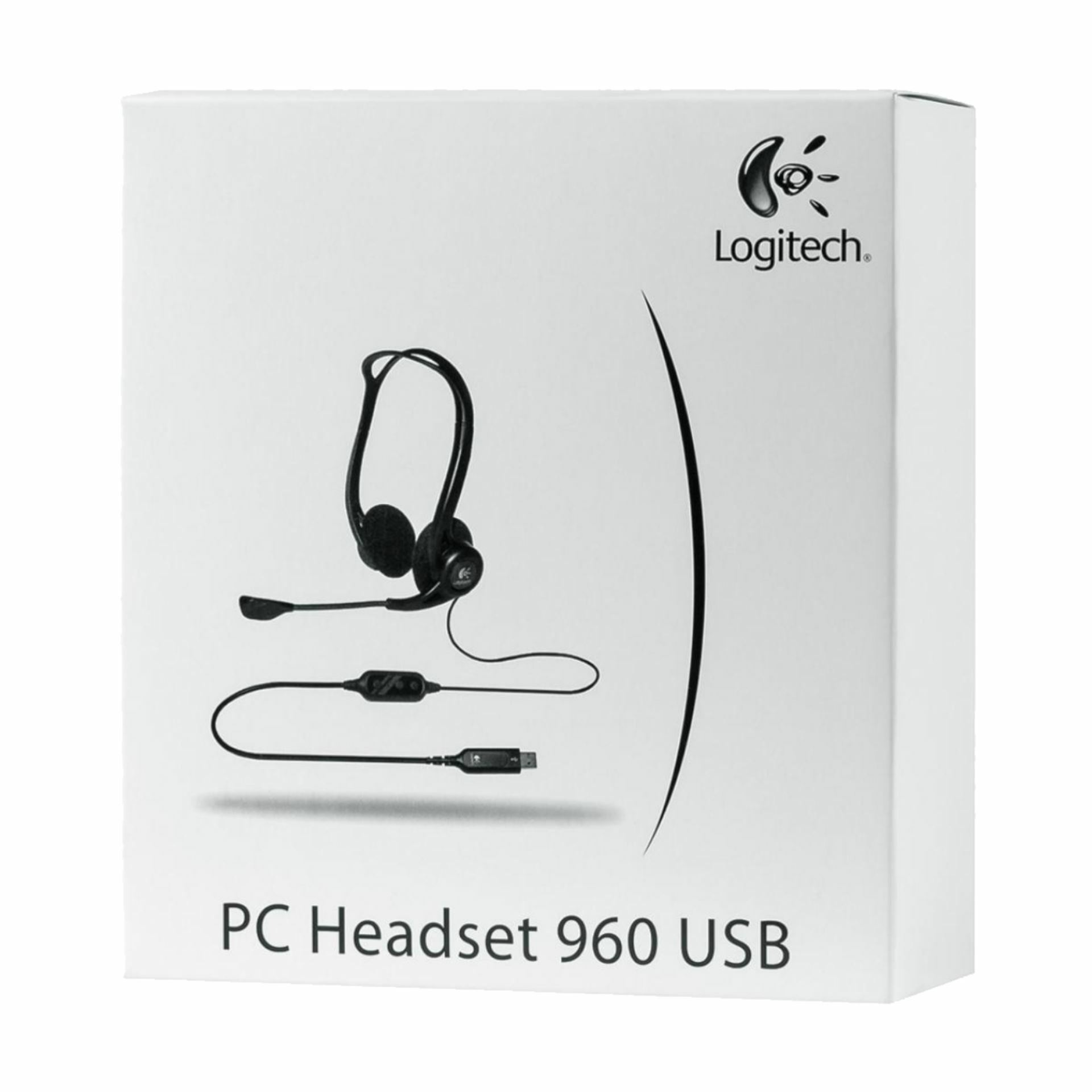 Slušalke + mikrofon Logitech PC 960 USB OEM - TechTrade