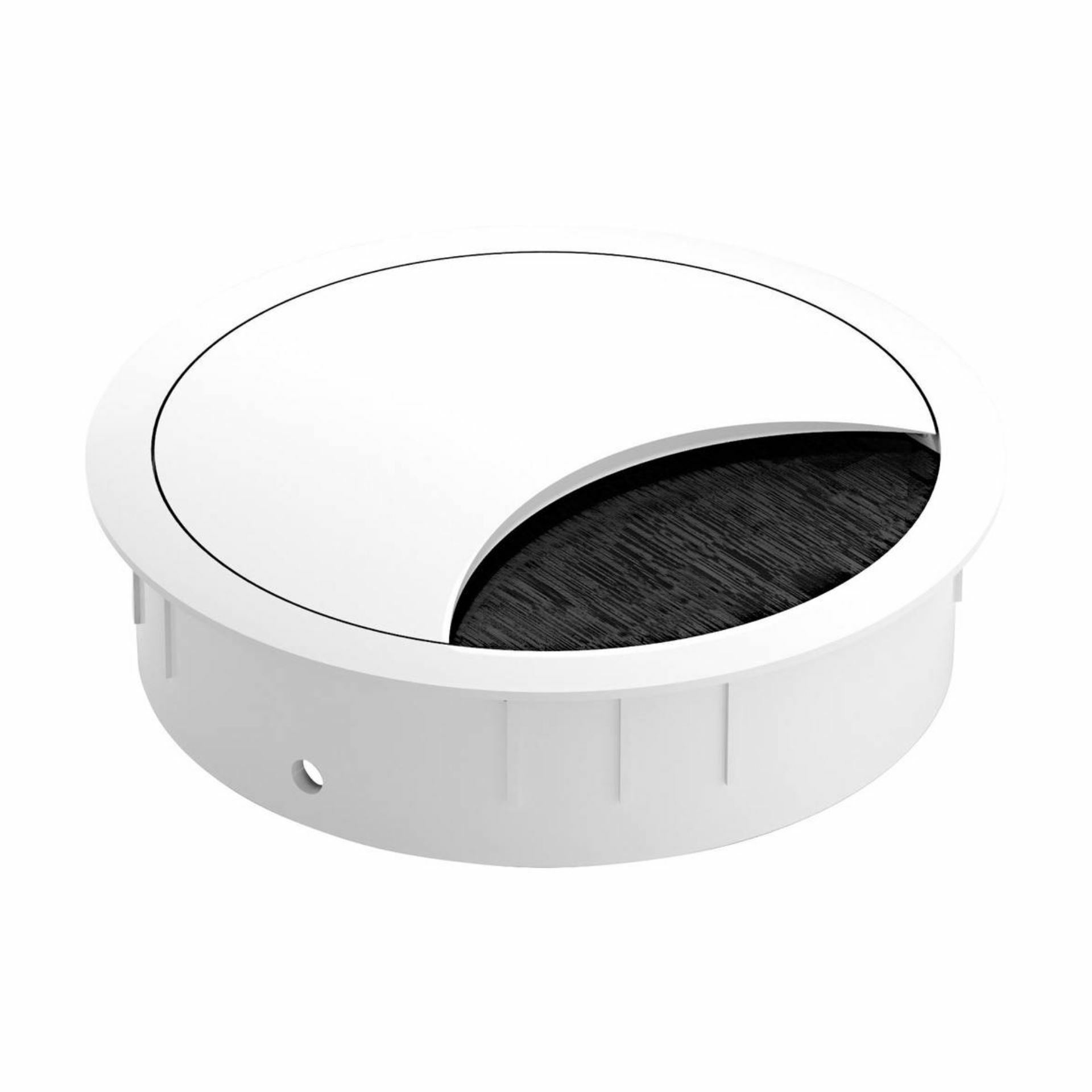 Bachmann LOOP ROUND pokrov za odprtine kablov bel 930.303 - TechTrade