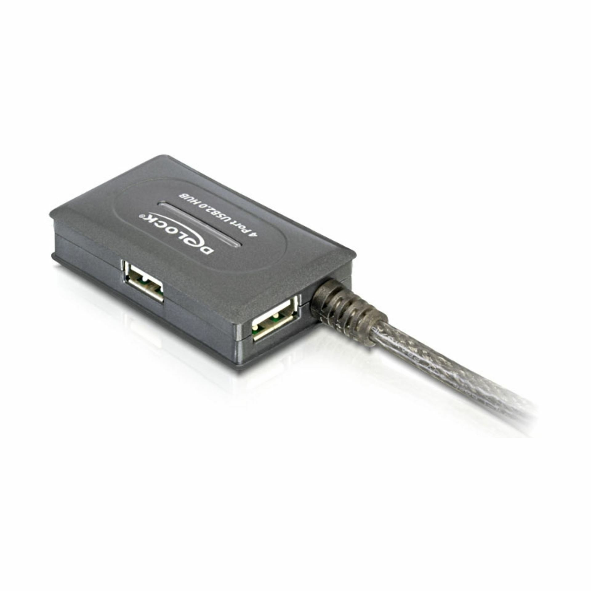 Delock line extender/repeater USB do 10m +hub 82748 - TechTrade