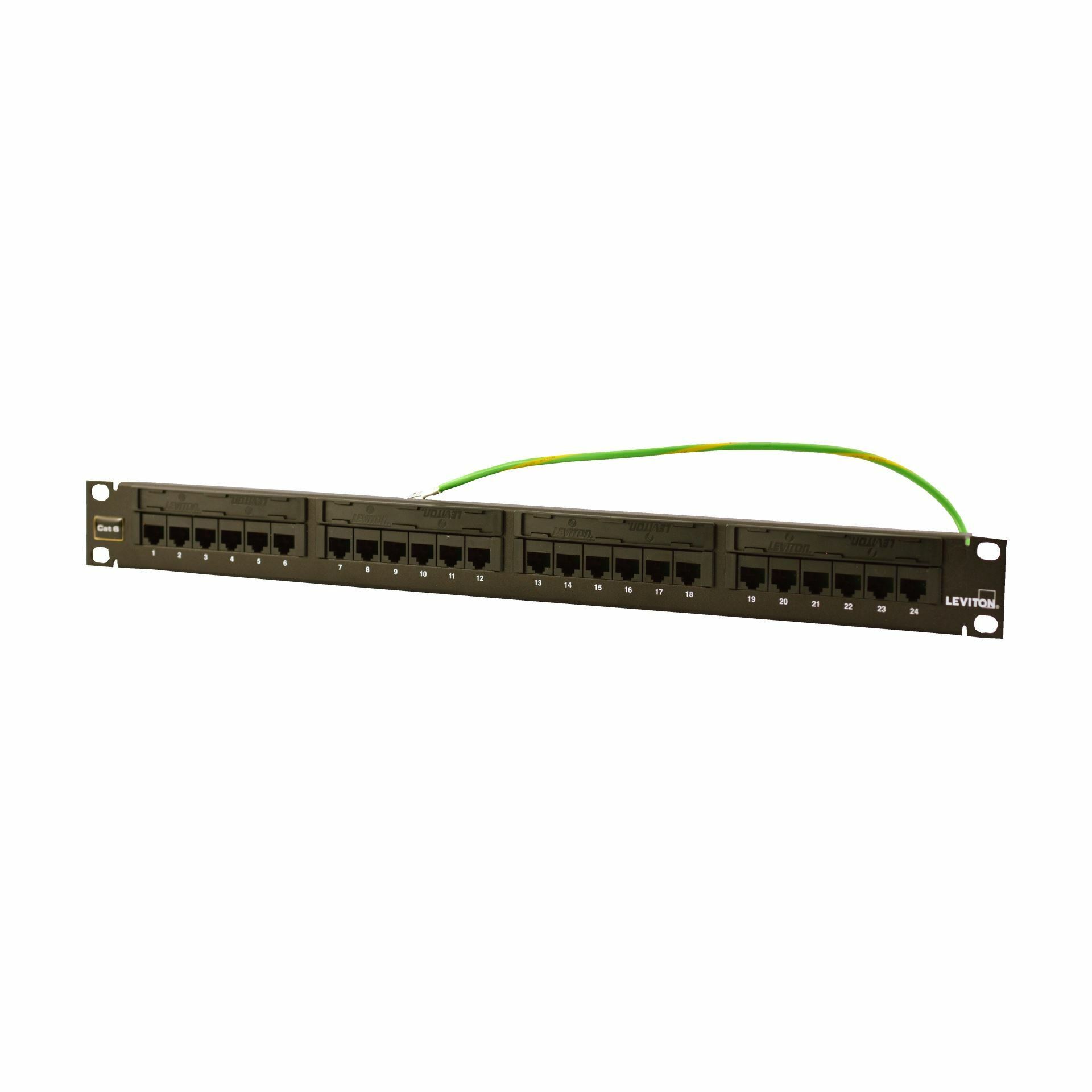 Leviton CAT6+ panel UTP 24-P Flat - TechTrade