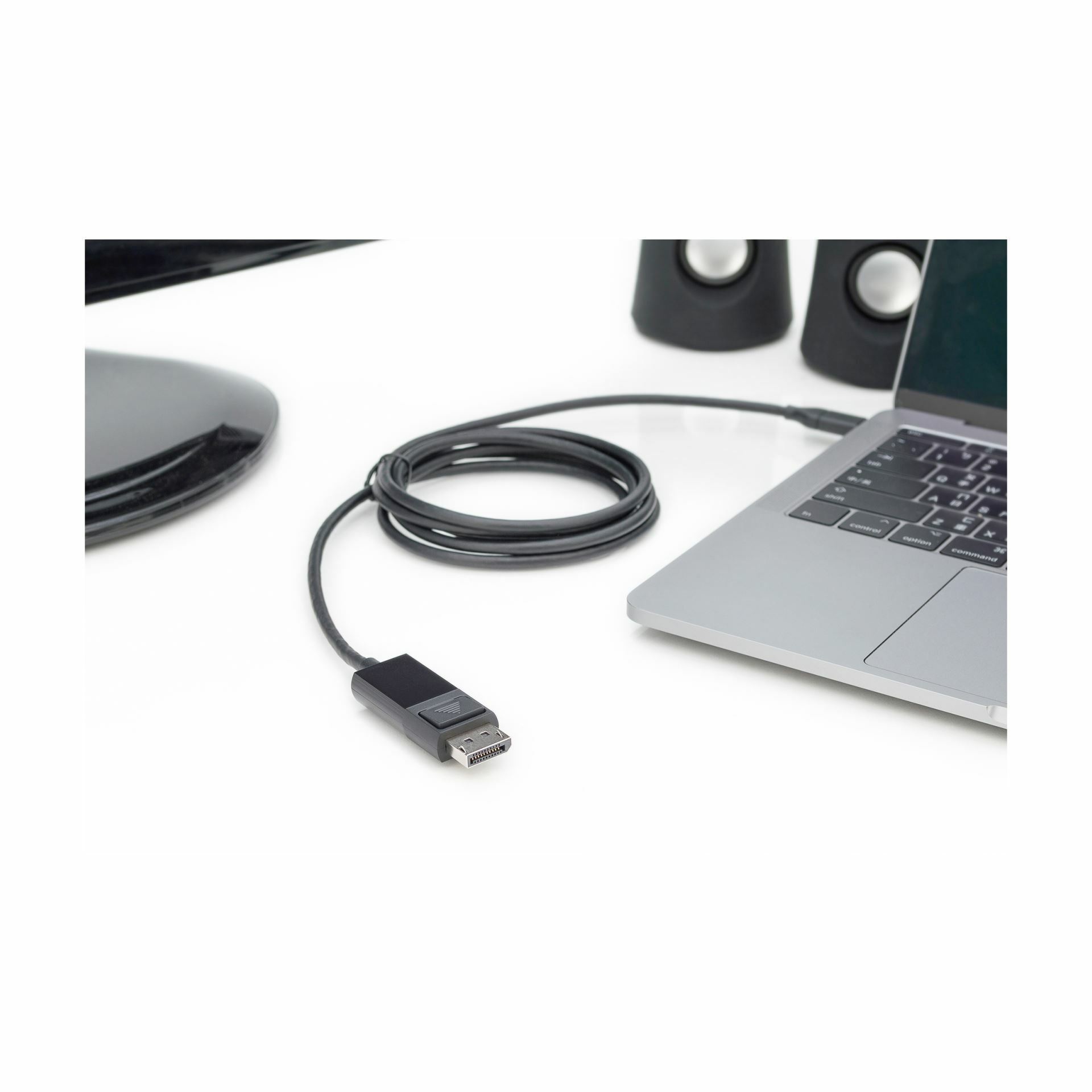 Digitus kabel USB TipC-DisplayPort 1,8m črn - TechTrade