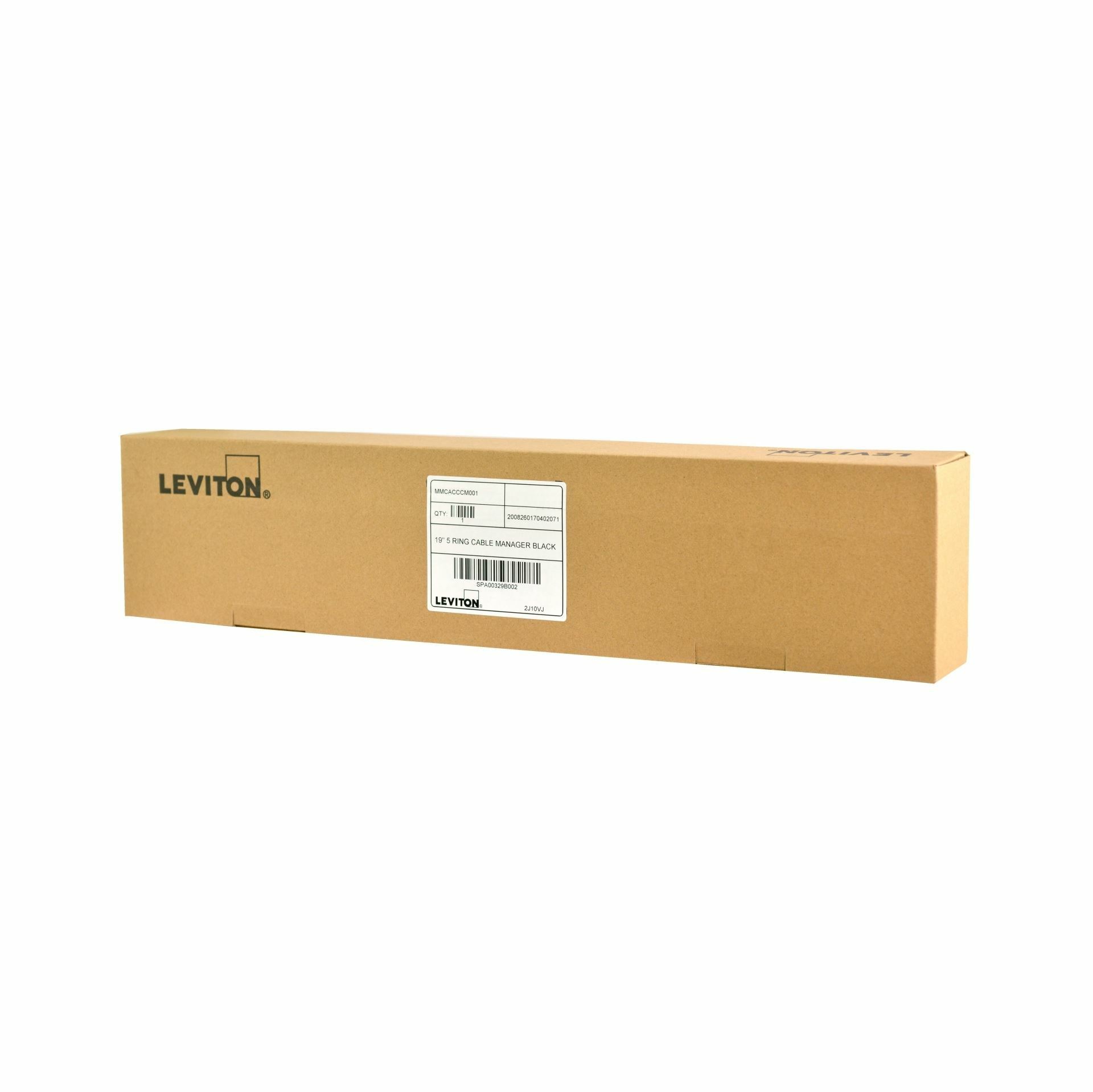Leviton organizator rack 1U kovinski MMCACCCM001 - TechTrade