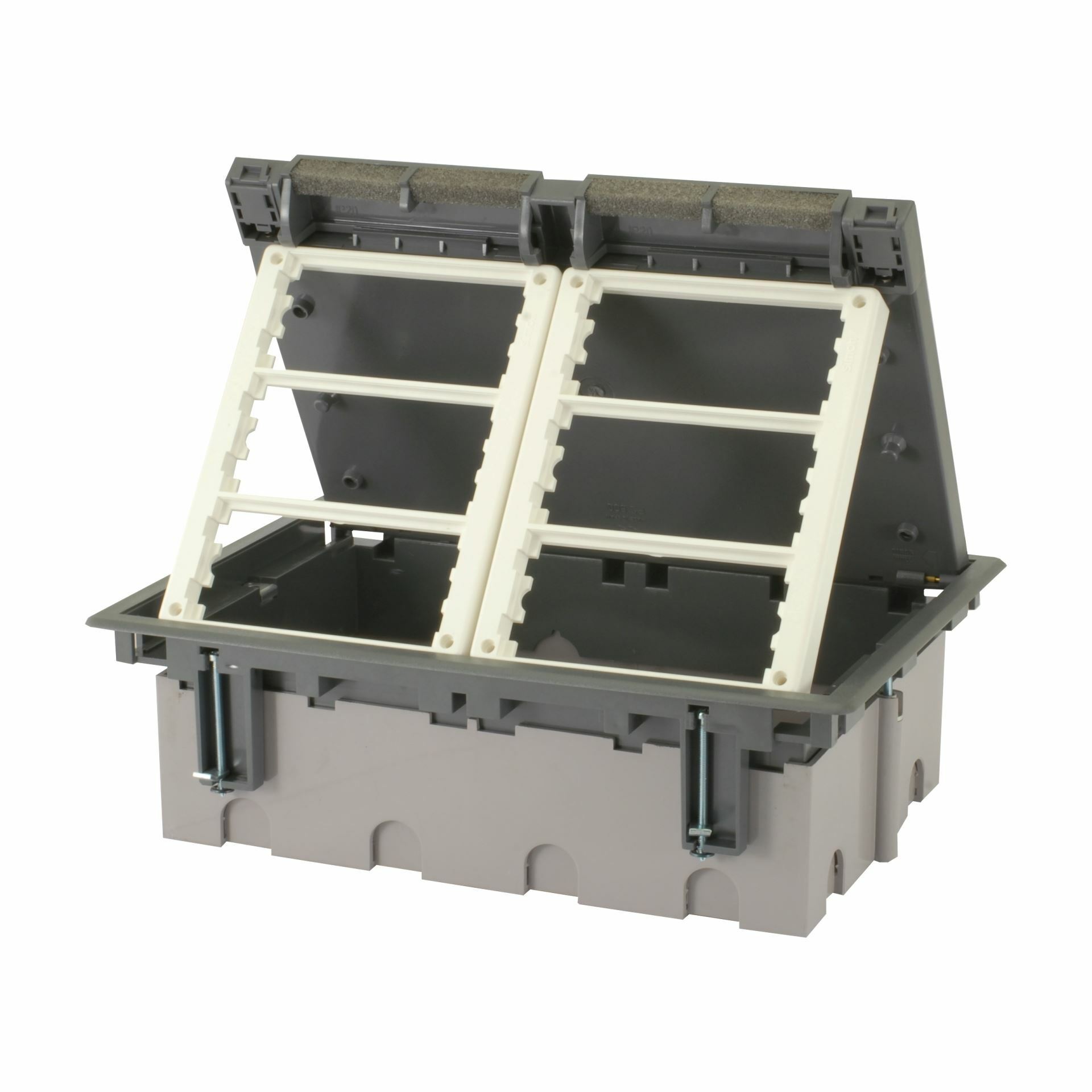 SIMC talna doza za 6x modul globina 90-120 mm, siva - TechTrade