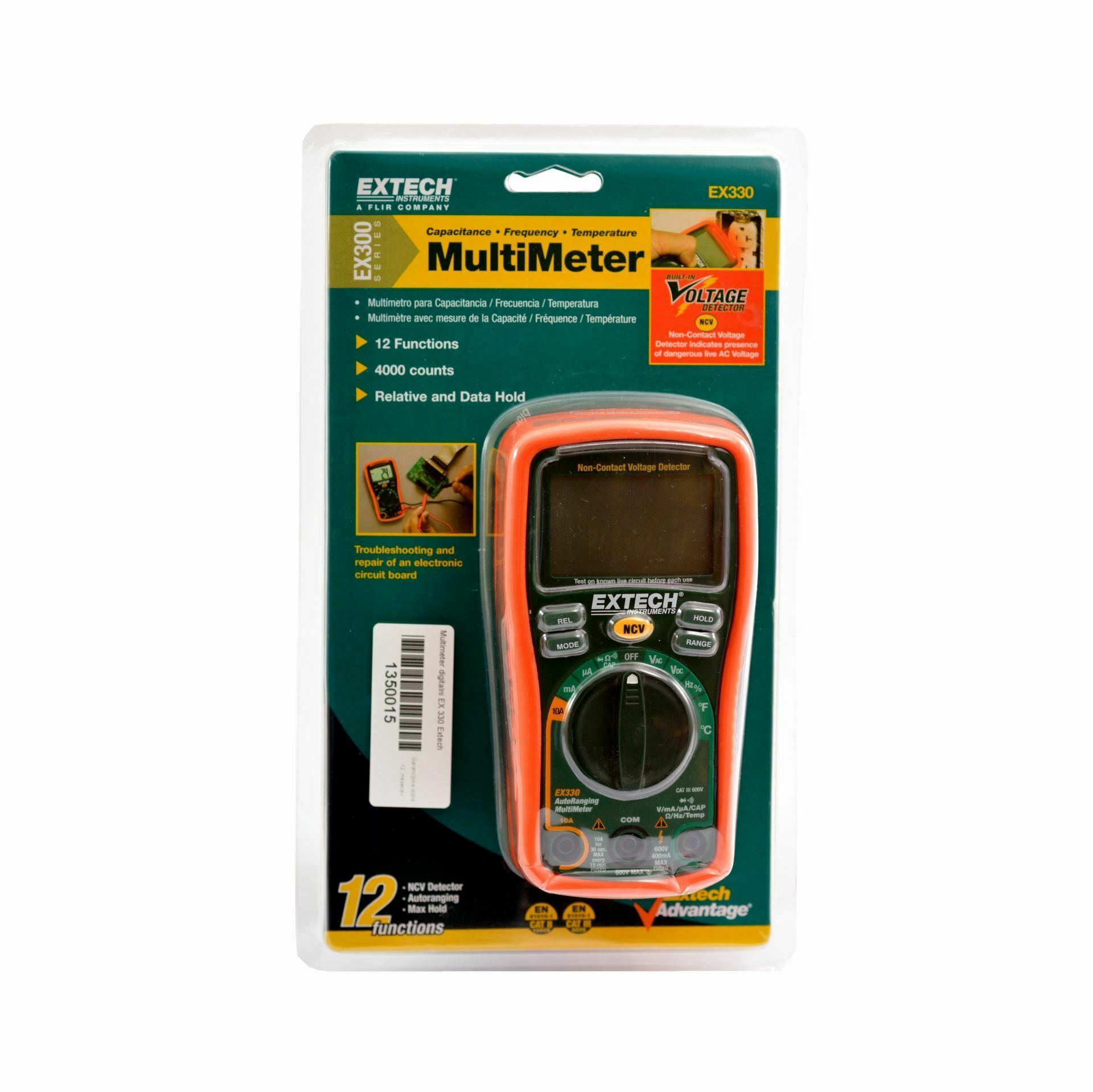 Multimeter digitalni EX 330 Extech - TechTrade