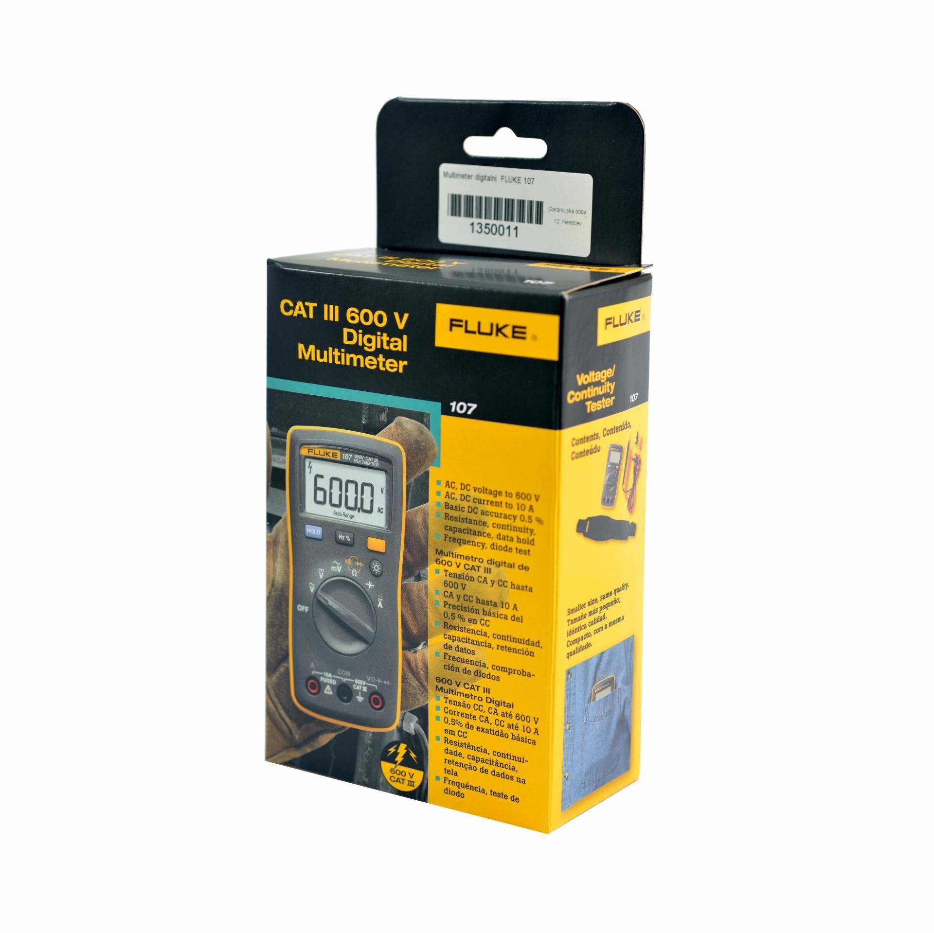 Multimeter digitalni FLUKE 107 - TechTrade