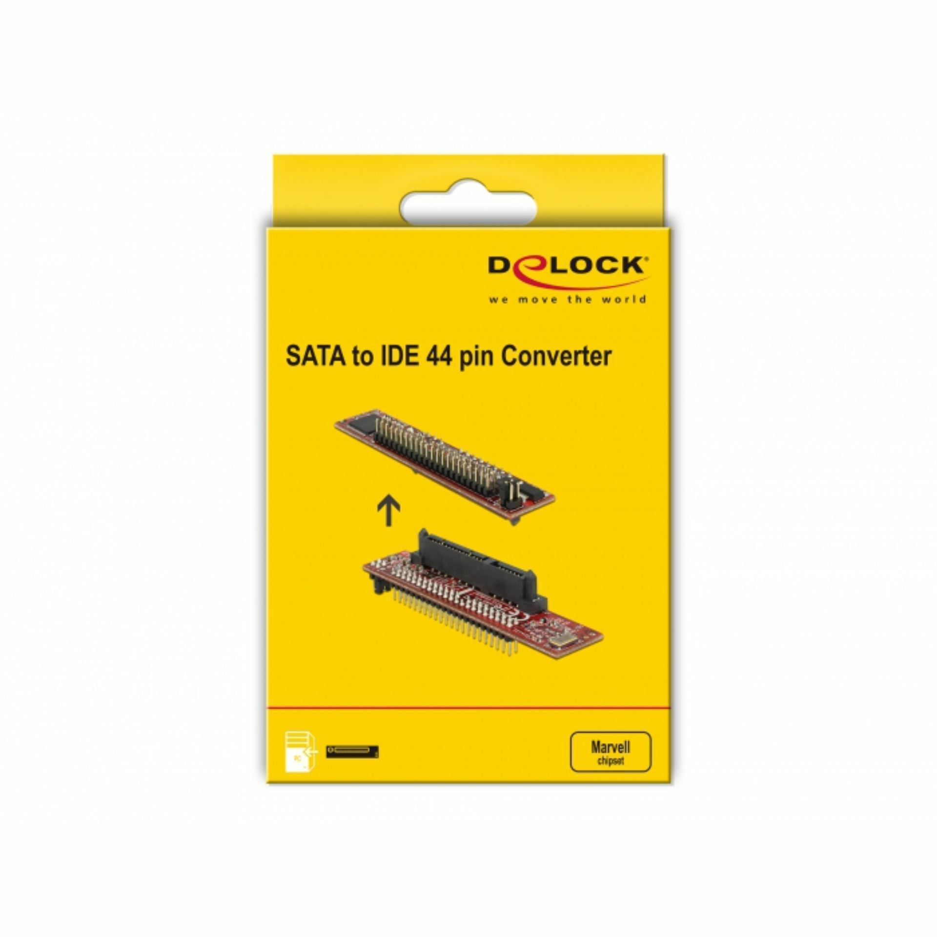 Delock adapter SATA M 22-pin/IDE M44-pin 62686 - TechTrade