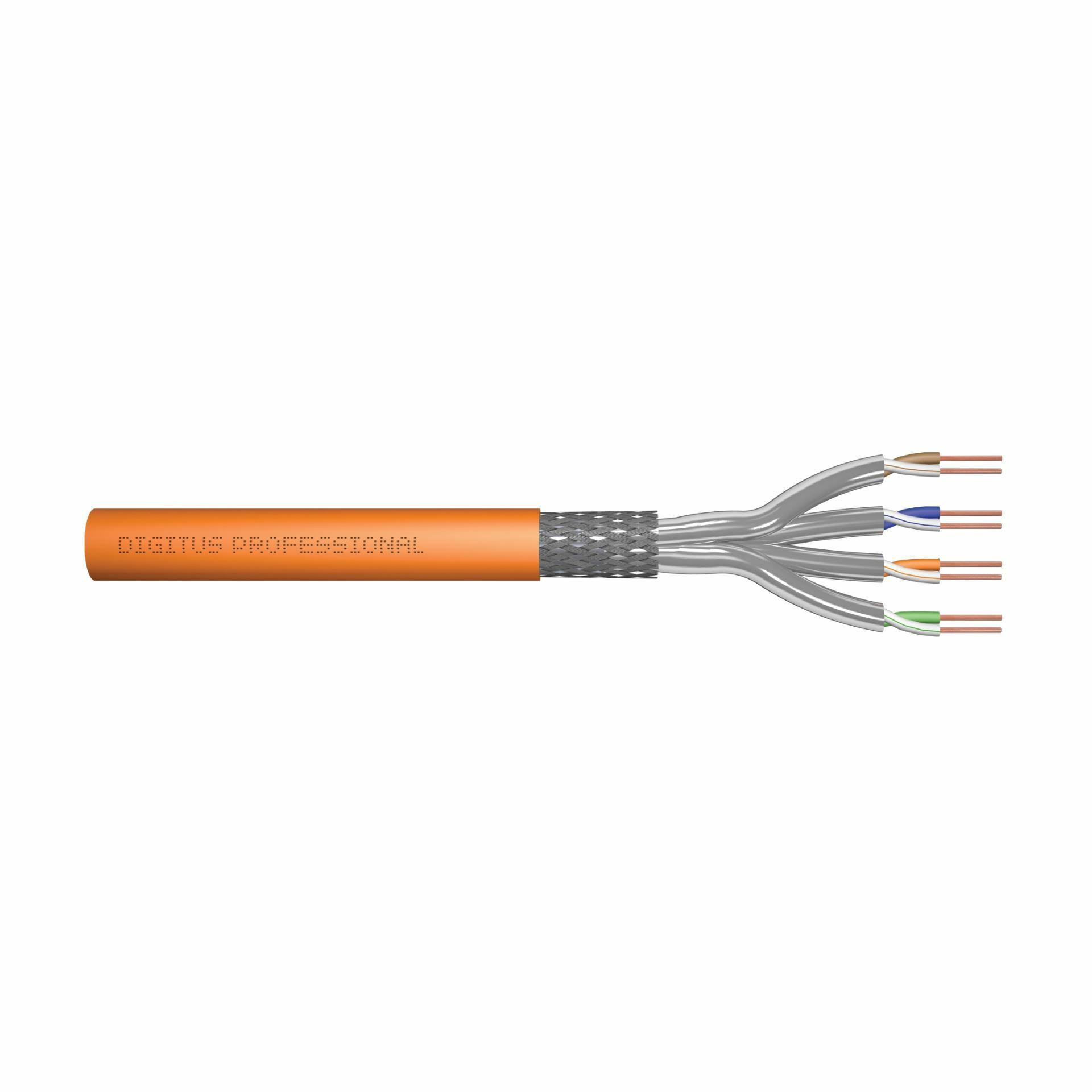 Digitus kabel CAT.7 SFTP Dca 25m oranžen DK-1743-VH-025 - TechTrade