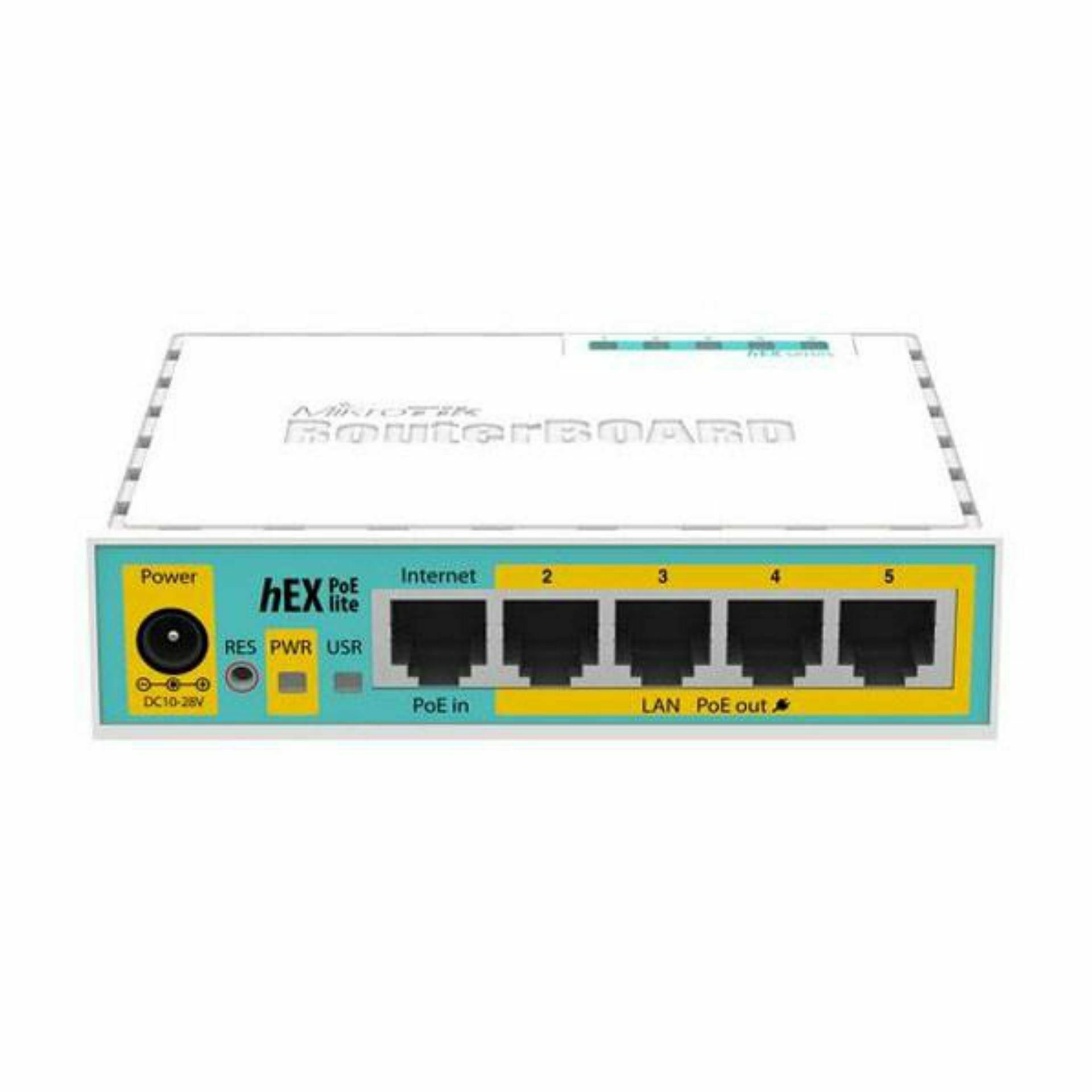 Mikrotik usmerjevalnik 5-port 100 hEX PoE lite RB750UPr2 - TechTrade