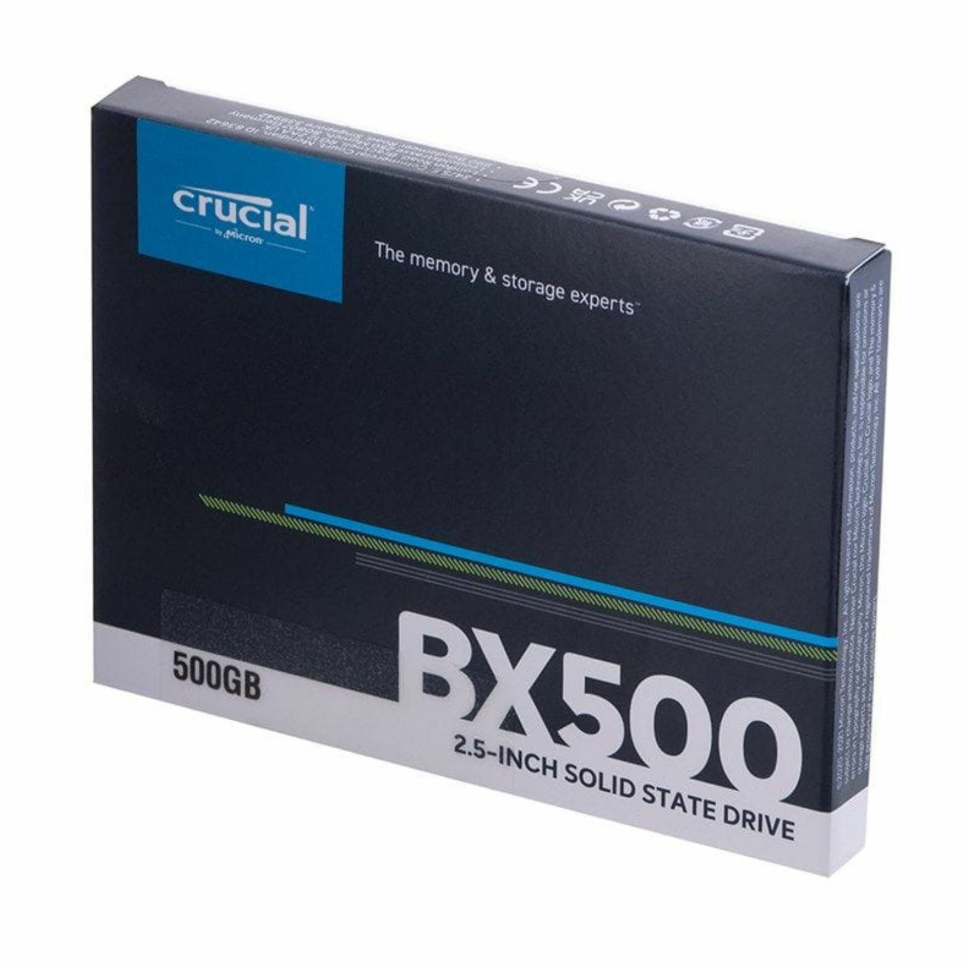 CRUCIAL SSD disk 500GB BX500 SATA 3 TLC 3D CT500BX500SSD1 - TechTrade