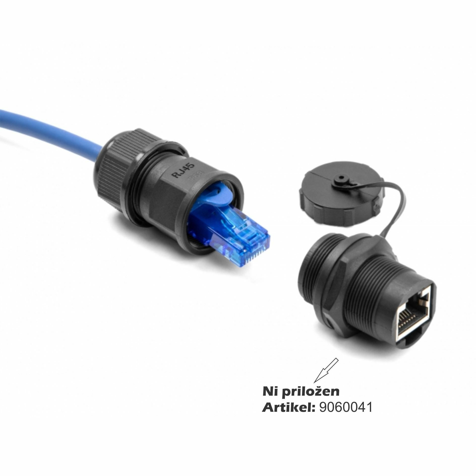 Delock prehodni spojnik RJ45 IP67 86995 - TechTrade