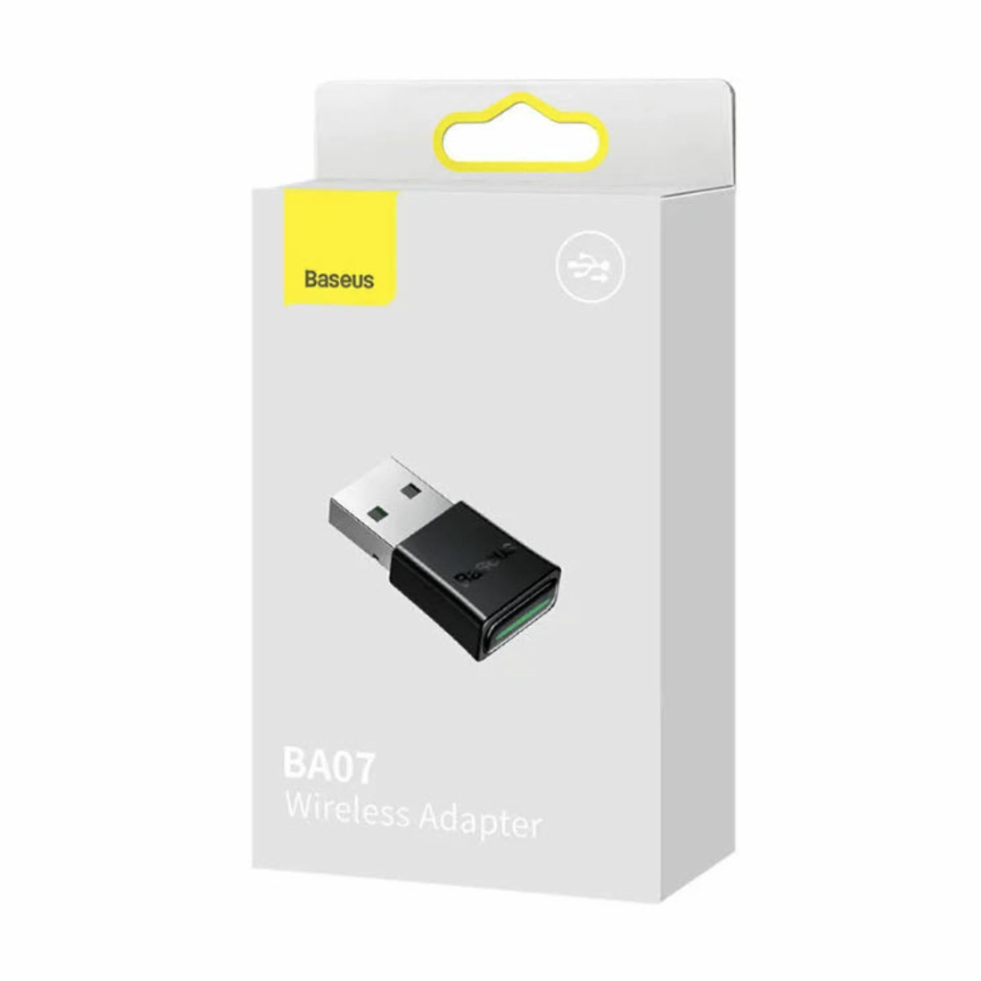 Baseus bluetooth adapter USB mini 20m BT 5.3 BA07 ZJBA010001 - TechTrade