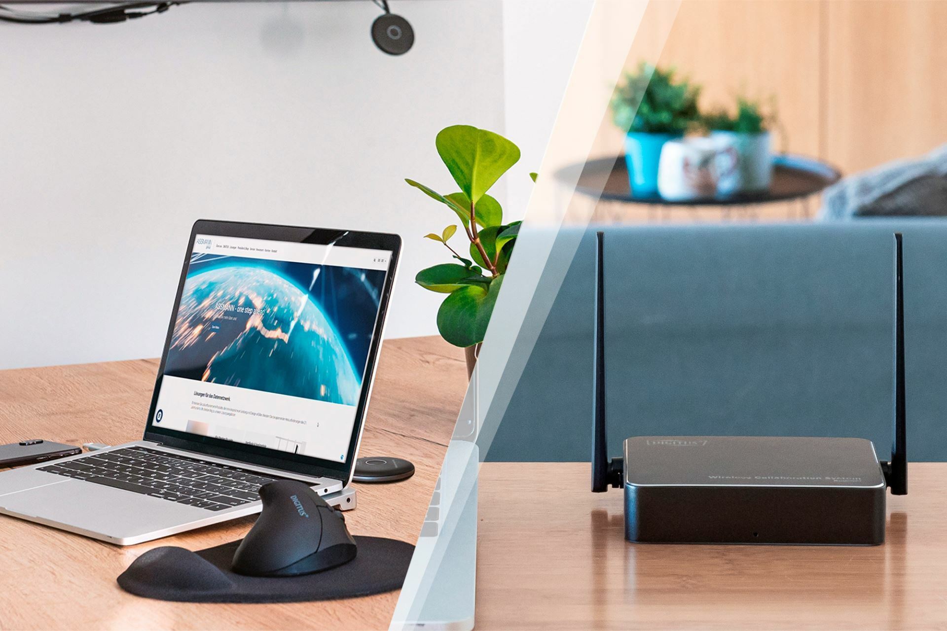 Digitus line extender HDMI brezžični oddajnik Click&Present PRO - TechTrade