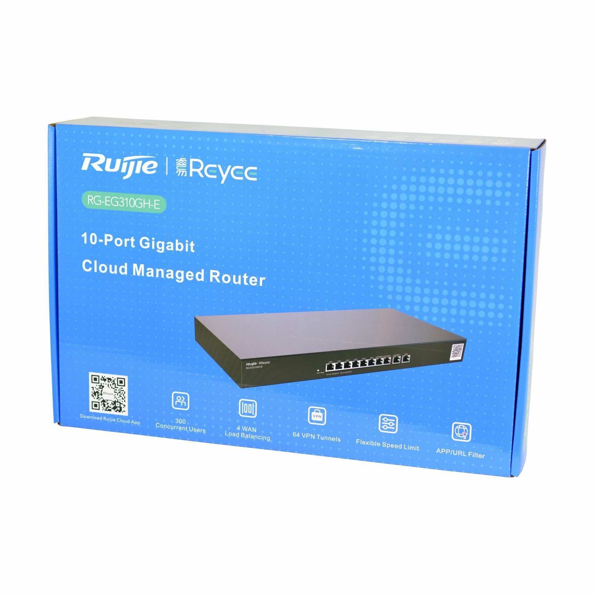 Ruijie-Reyee usmerjevalnik 10-port Giga rack RG-EG310GH-E - TechTrade