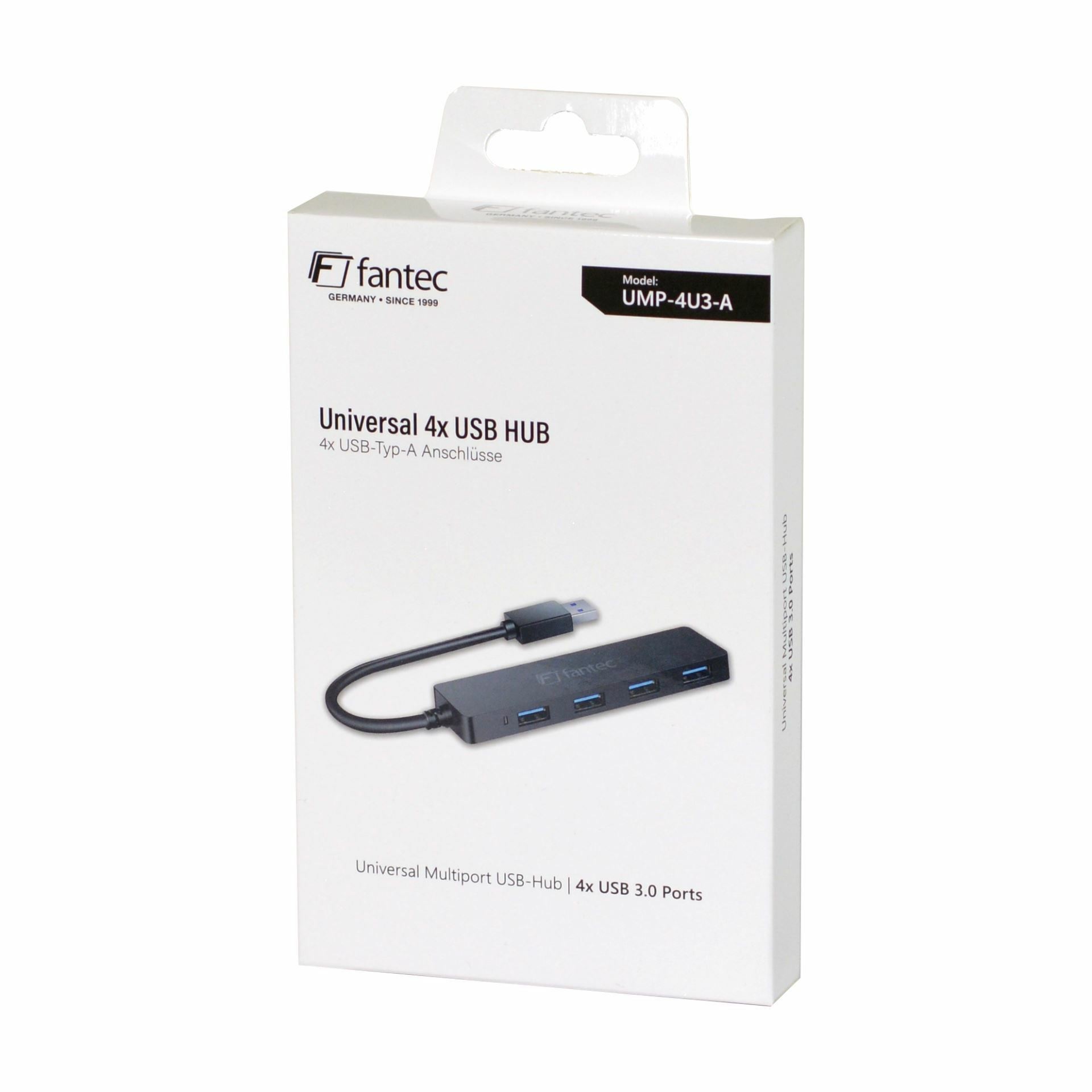 Fantec hub USB 3.0 4xA UMP-4U3-A 2568 - TechTrade