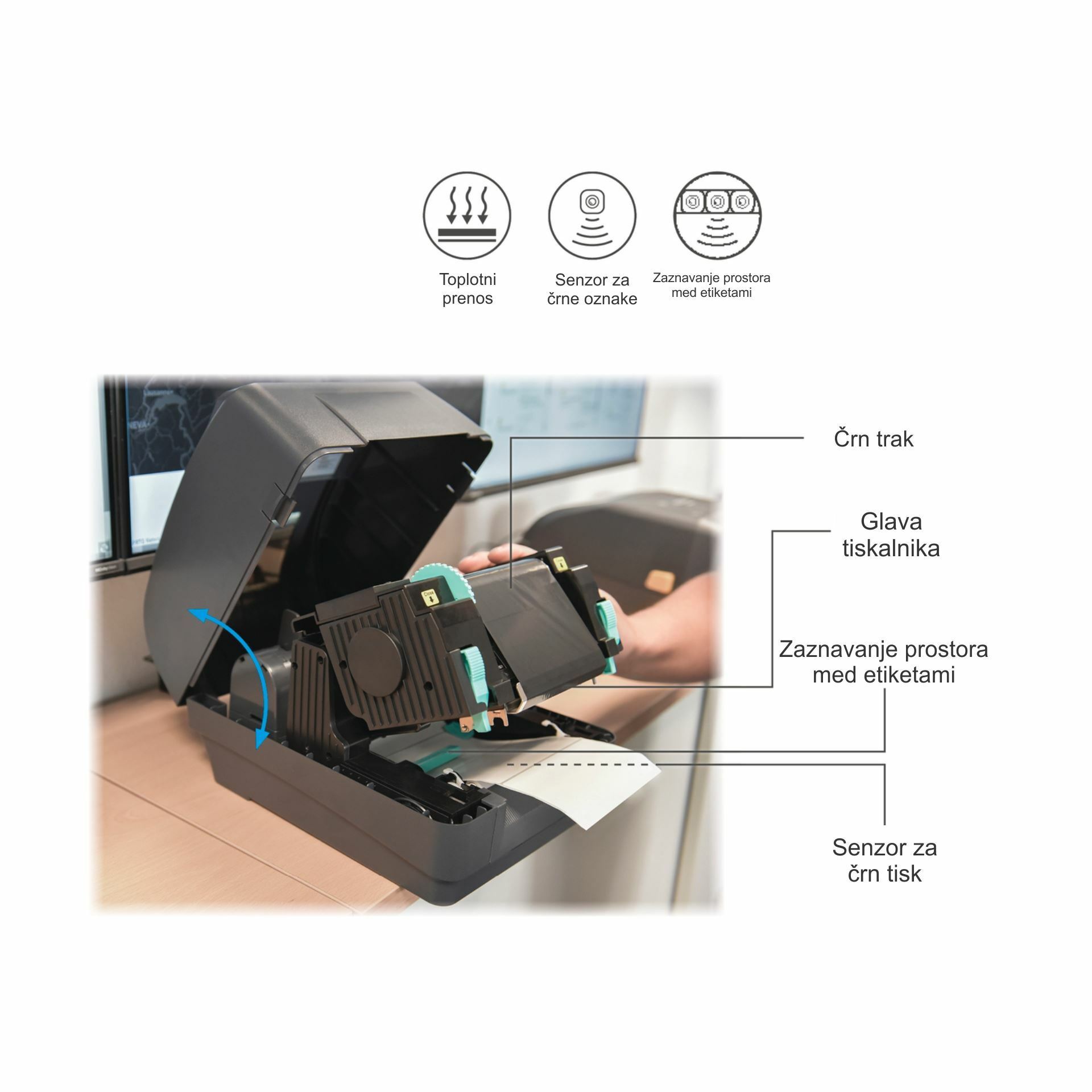 Digitus tiskalnik nalepk DA-81020 - TechTrade