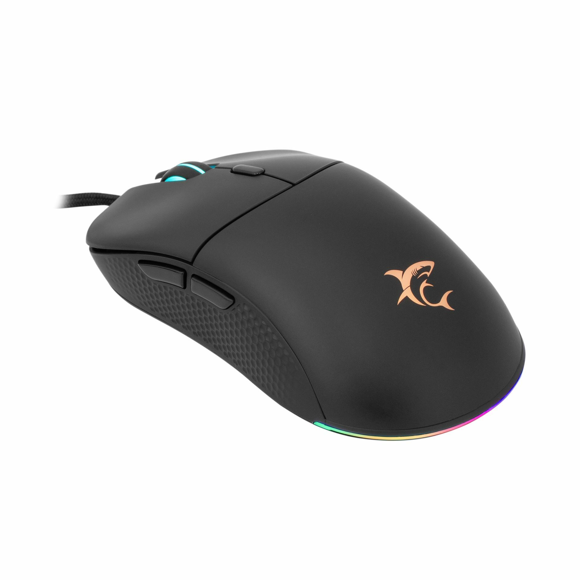 WHITE SHARK miška črna GM-5010 BAGDEMAGUS gaming - TechTrade