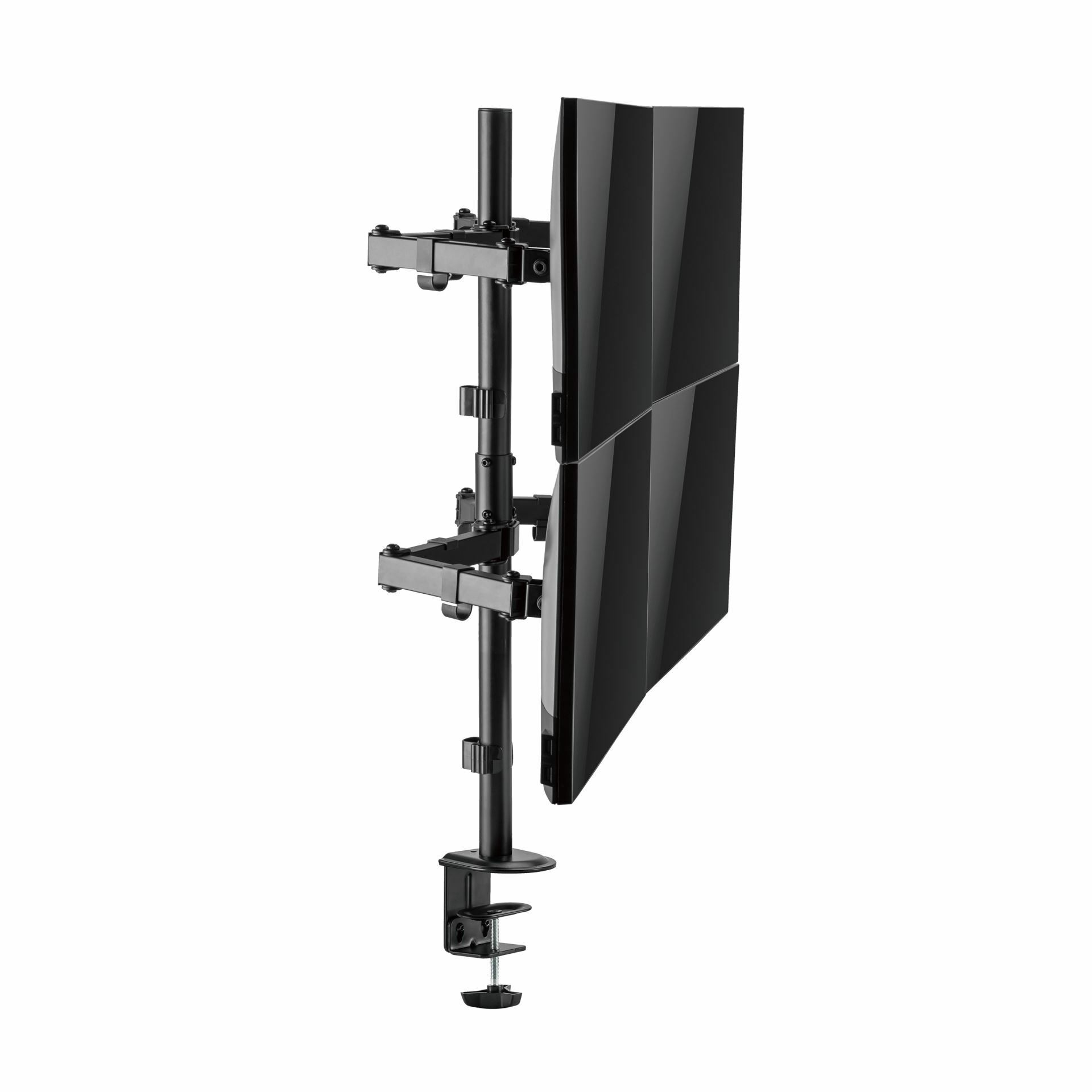 SBOX namizni nosilec za 4x monitor LCD-352/4-2 črn - TechTrade