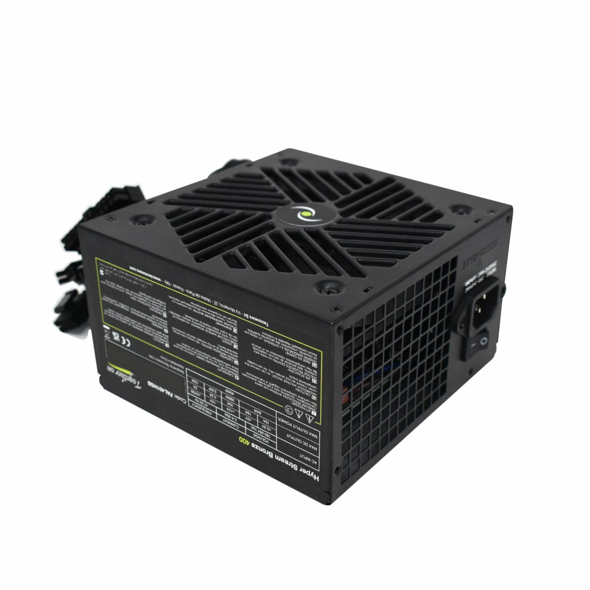 Tecnoware napajalnik ATX 400W Bronze PSU HYPER STREAM FAL401HSB - TechTrade