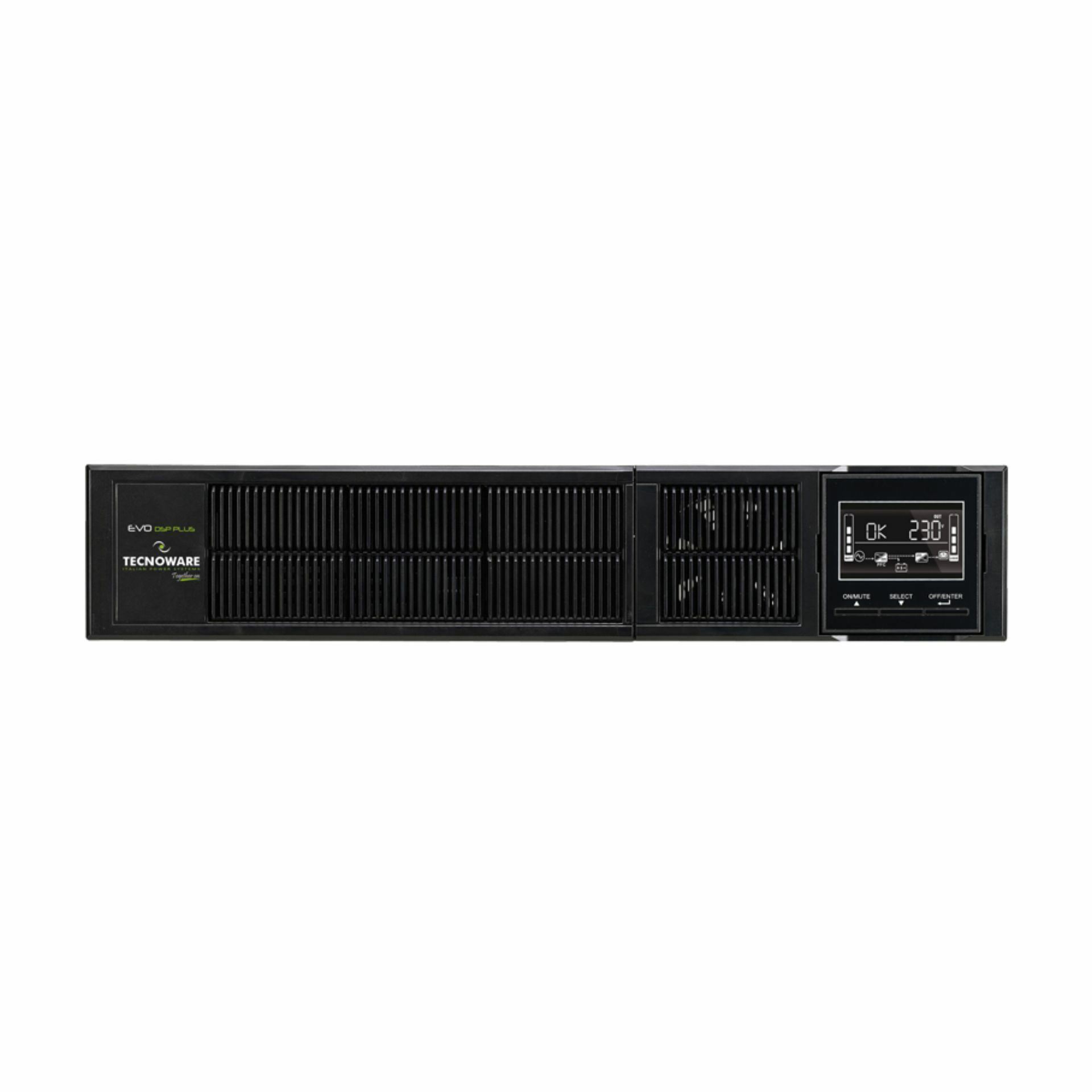 Tecnoware UPS rack tower EVO DSP PLUS 1200VA čisti sinus On-Line - TechTrade