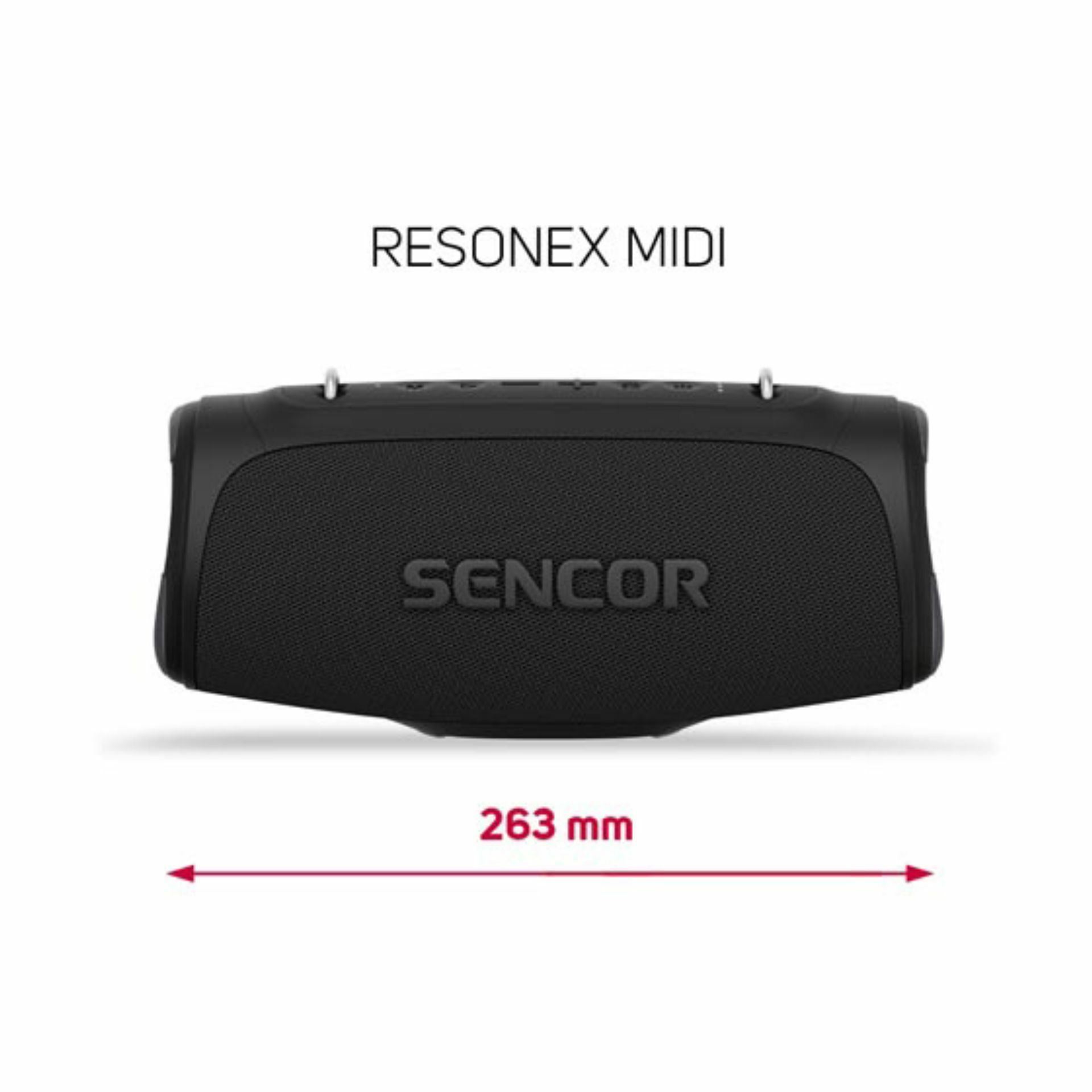 Sencor zvočnik 80W Bluetooth 5.3 Resonex Midi - TechTrade