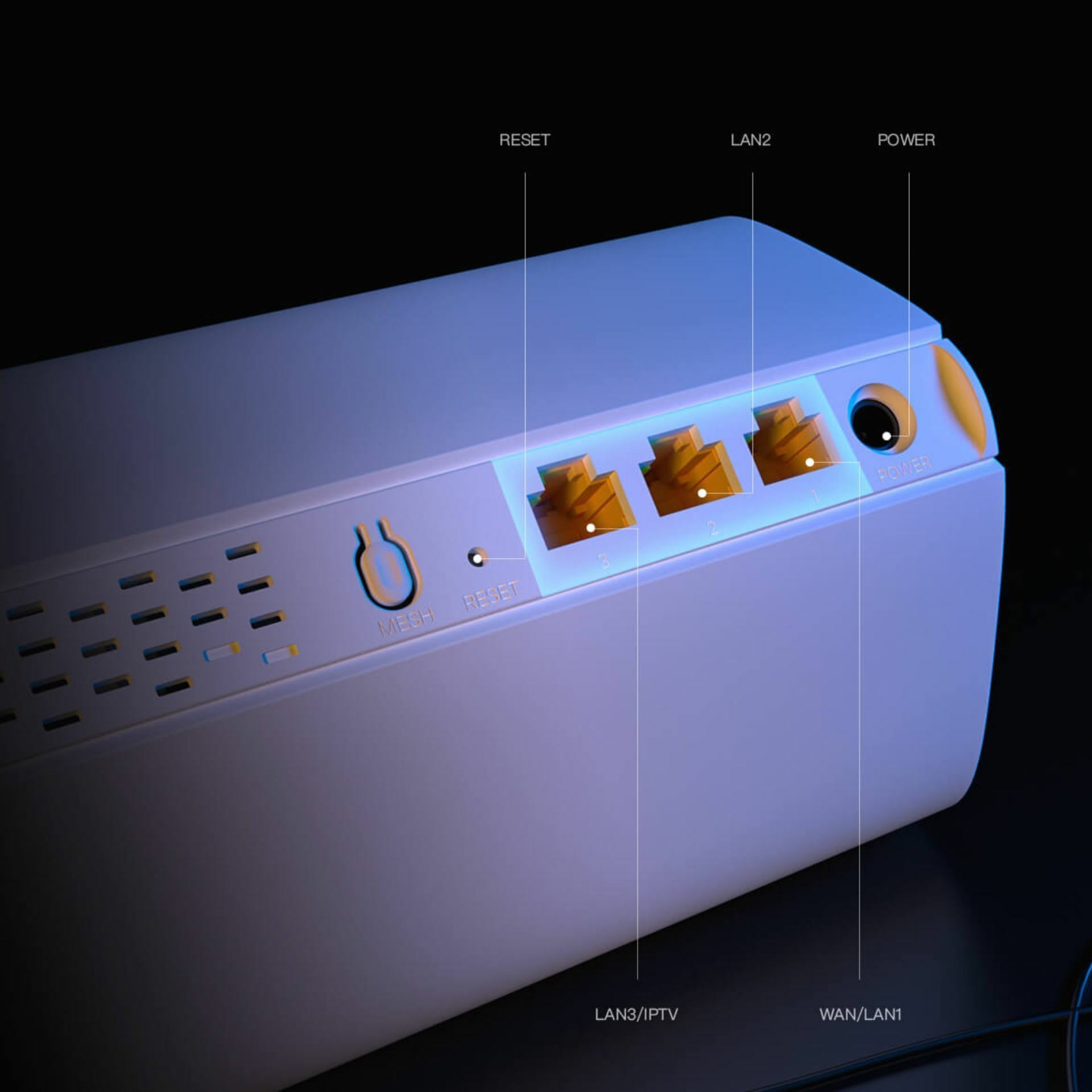 Tenda usmerjevalnik MESH AX 3000Mb set- 3 kos MX12 - TechTrade