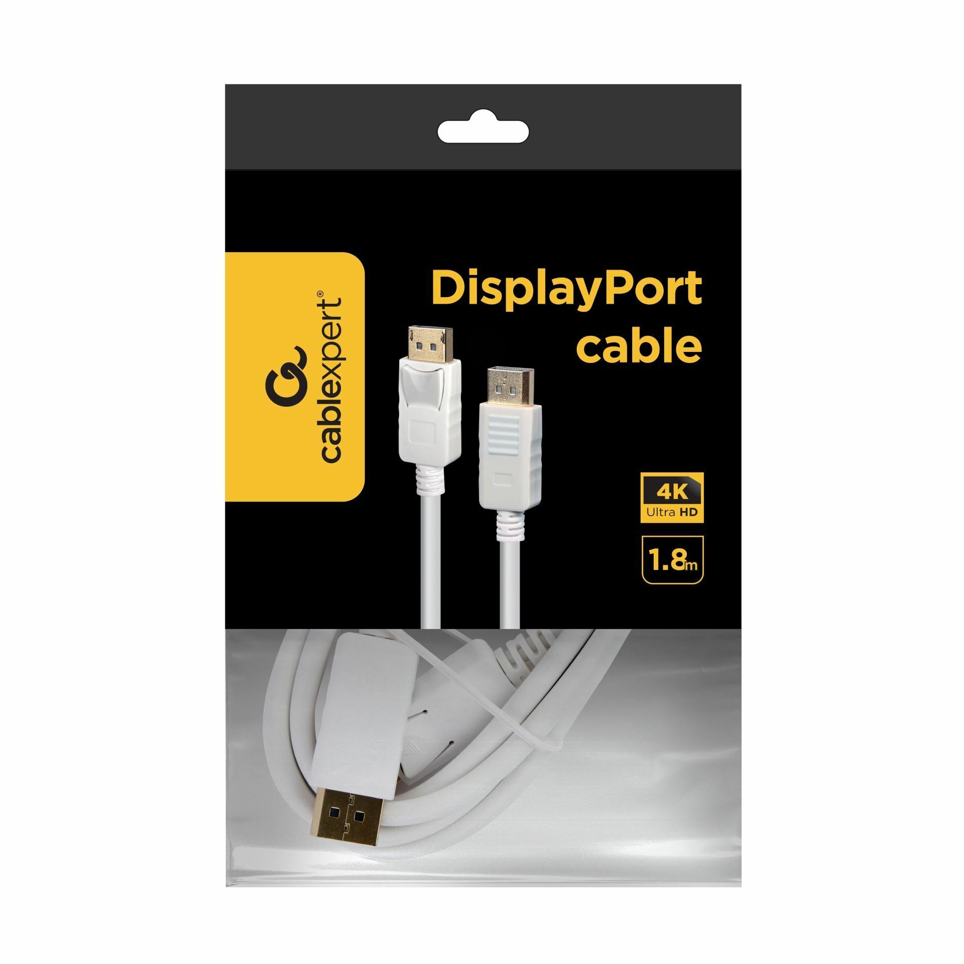 Cablexpert kabel Displayport 1,8m 4K 60Hz bel CC-DP2-6-W - TechTrade