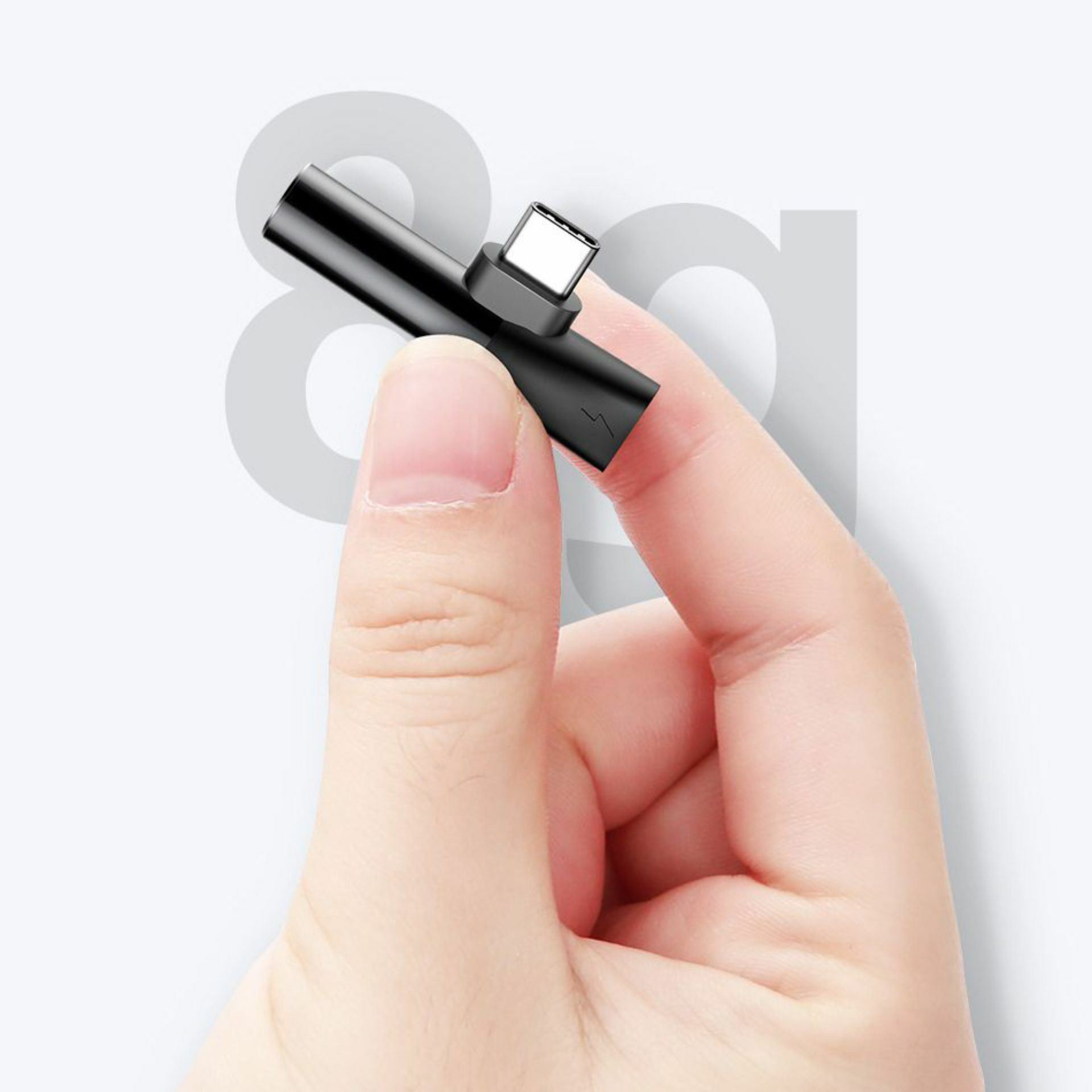Baseus adapter AVDIO USB TipC-Jack 3,5Ž aux stereo črn CATL41-01 ...