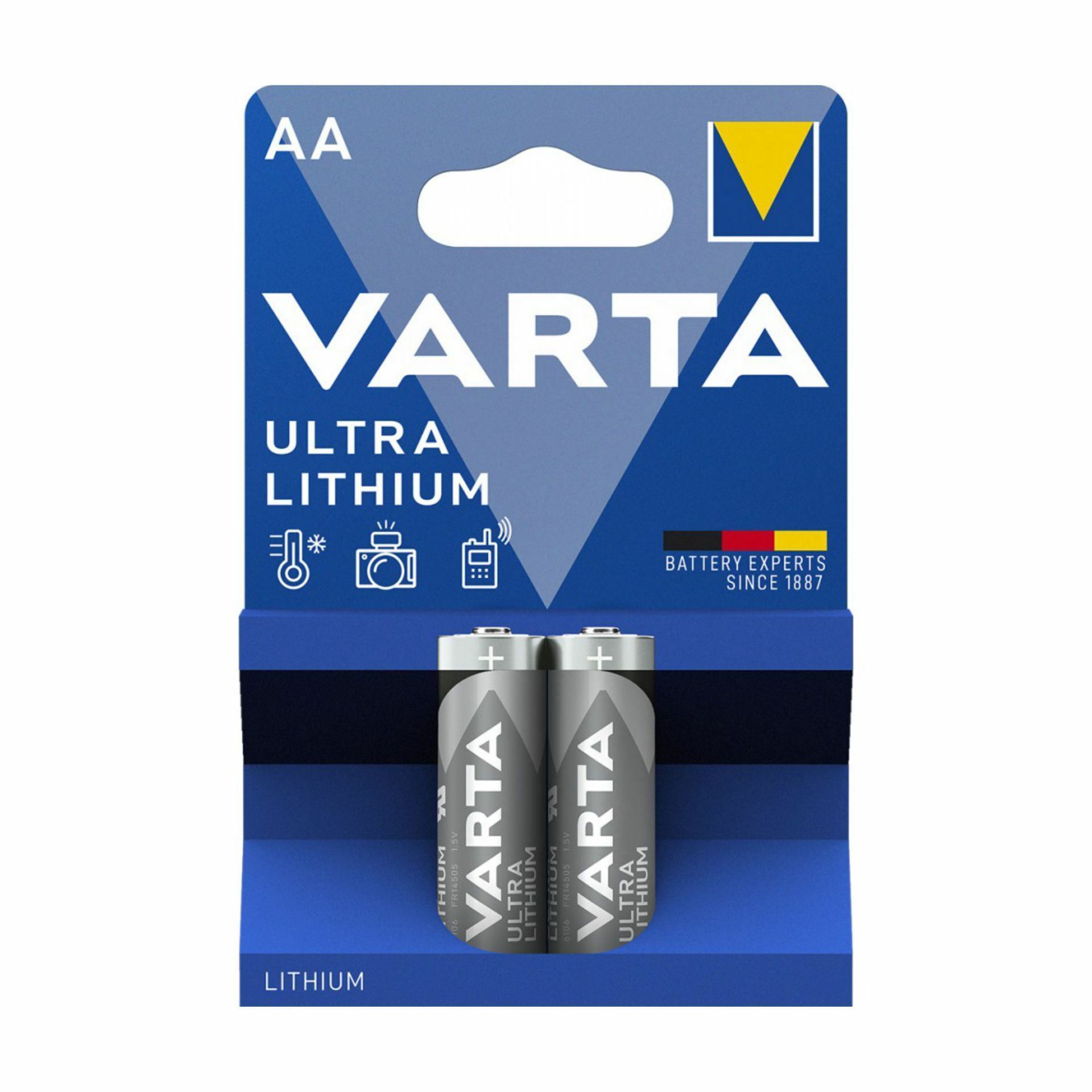 Varta litijeva baterija AA 2kom 1,5V LITHIUM - TechTrade